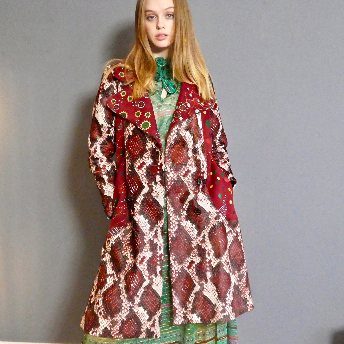 Bless The Holi/Alex Binnie hand painted coat – One Vintage